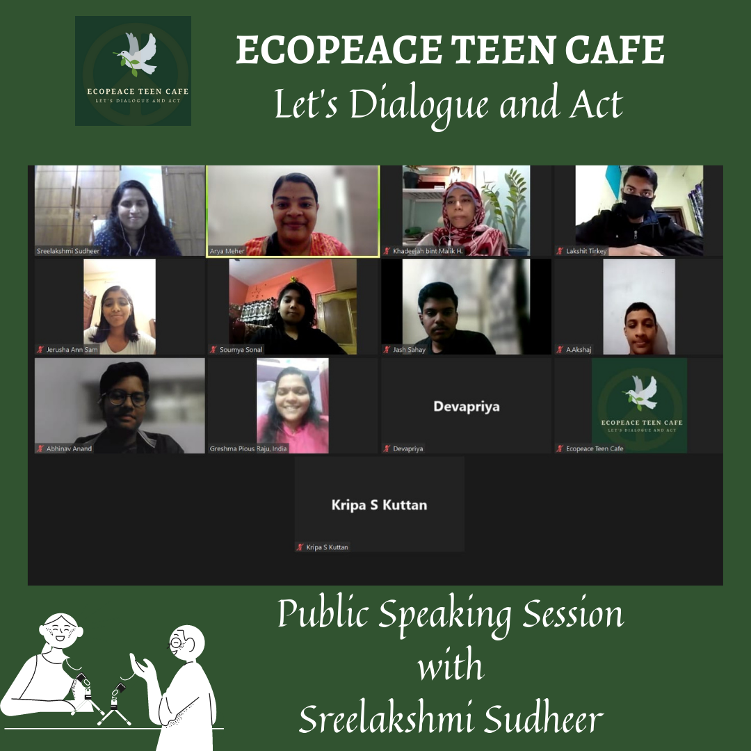 Ecopeace Ambassadors Programme – Ecopeace Teen Cafe