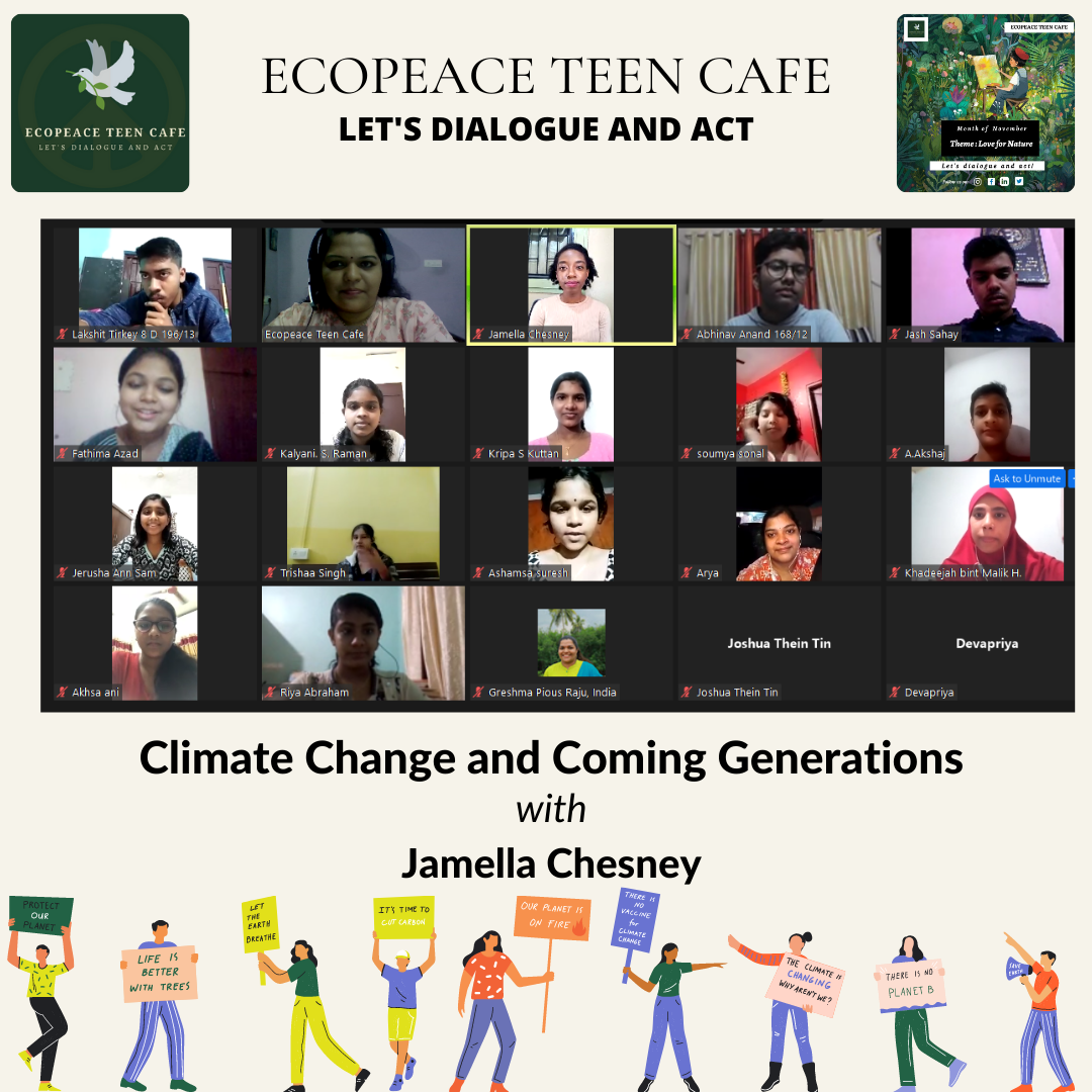 Ecopeace Ambassadors Programme – Ecopeace Teen Cafe