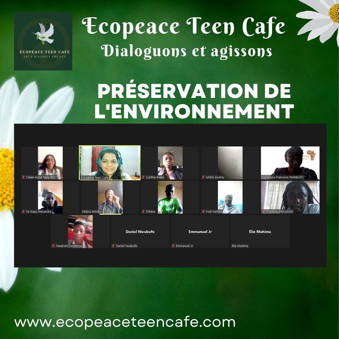 French Training Program in Africa – Ecopeace Teen Cafe