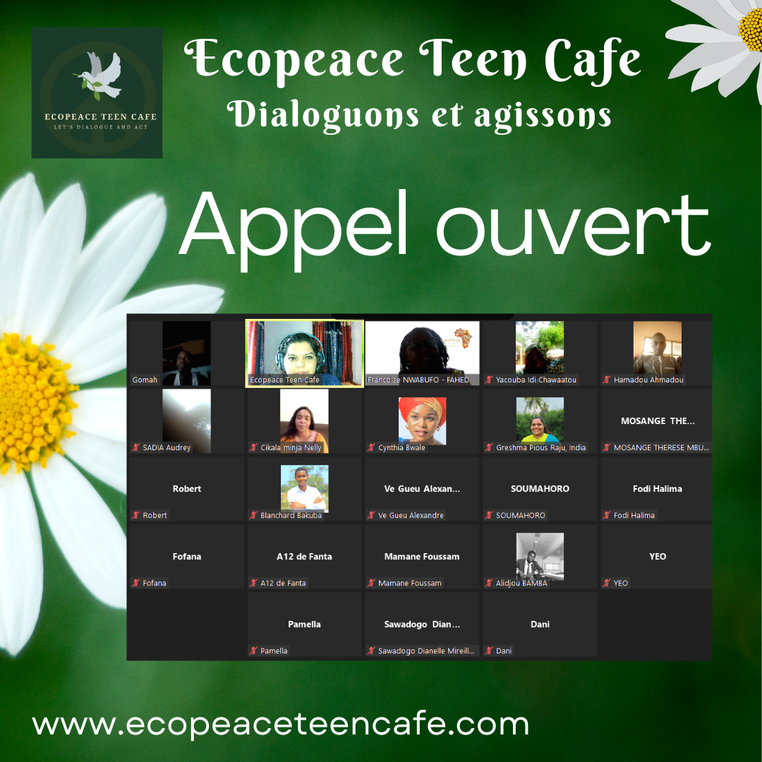 French Training Program in Africa – Ecopeace Teen Cafe